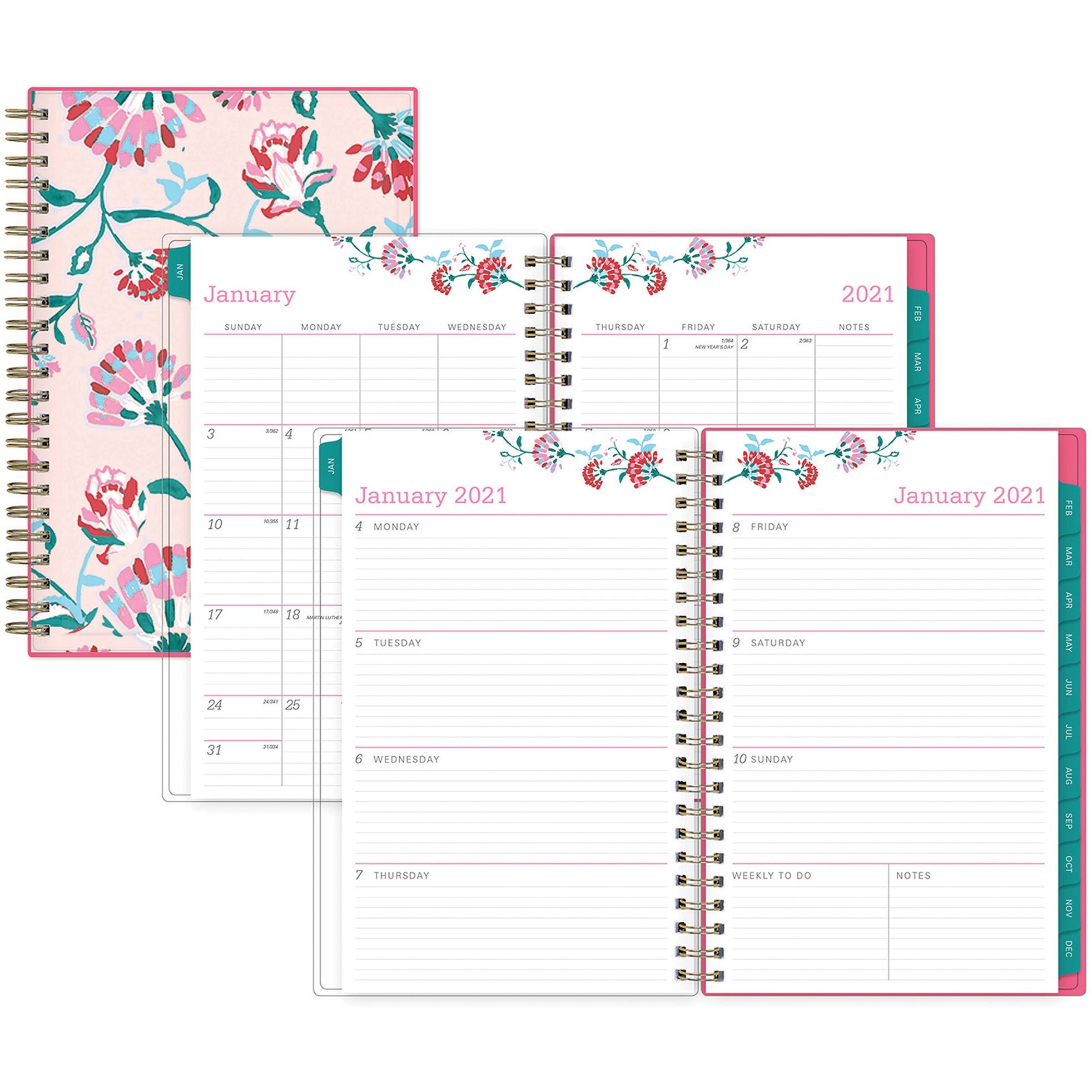 Blue Sky, BLS101618, BCA Alexandra Small Weekly/Monthly Planner, 1 Each ...