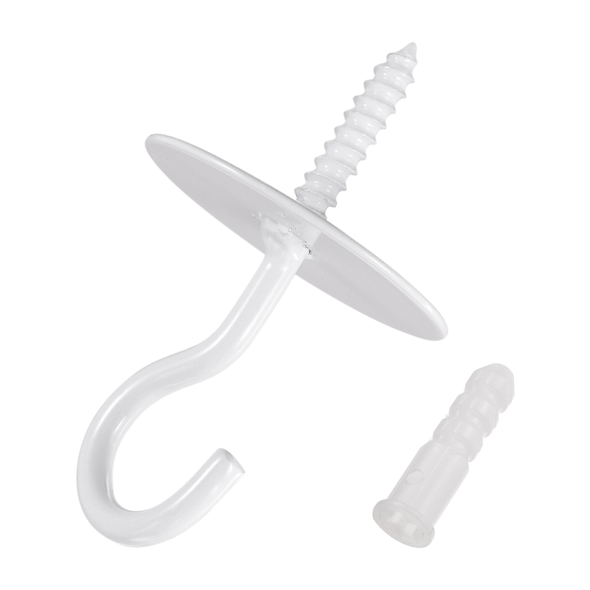 Click here for Unique Bargains Ceiling Hooks Wall Mounted 40x66mm... prices