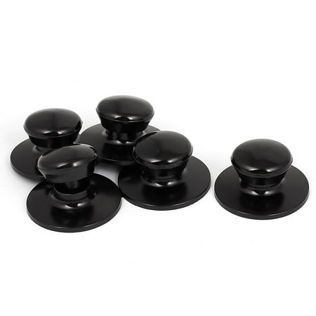 Black Plastic Kitchen Cookware Pot Saucepan Kettle Lid Knobs Cover ...