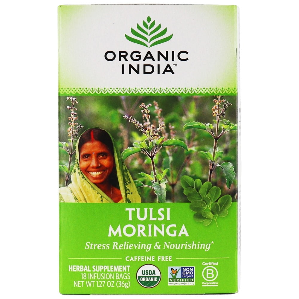 Click here for Organic India - Tulsi Tea Moringa - 18 Tea Bags 18... prices