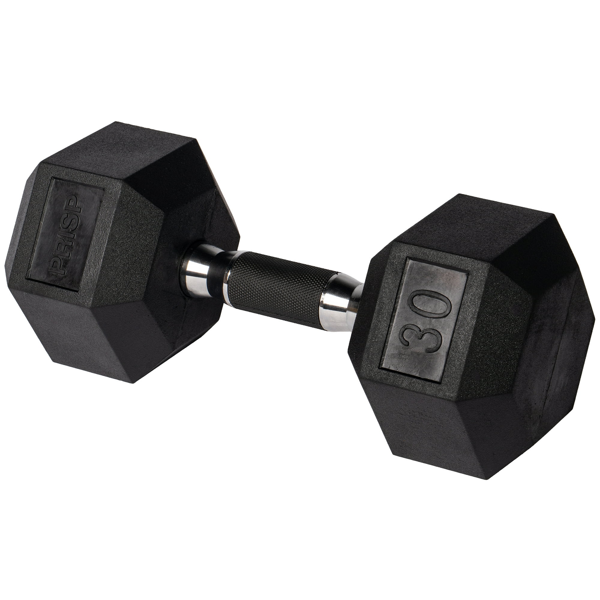 Click here for Prisp Rubber Encased Hex Dumbbell - Cast Iron Hand... prices
