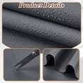 2M Lychee Pattern PU Leather Fabric Sofa Chair Bag Accessories Gray ...