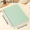 Blue A5 Leather Journal Notebook 100 Sheets 200 Pages Blank Custom ...