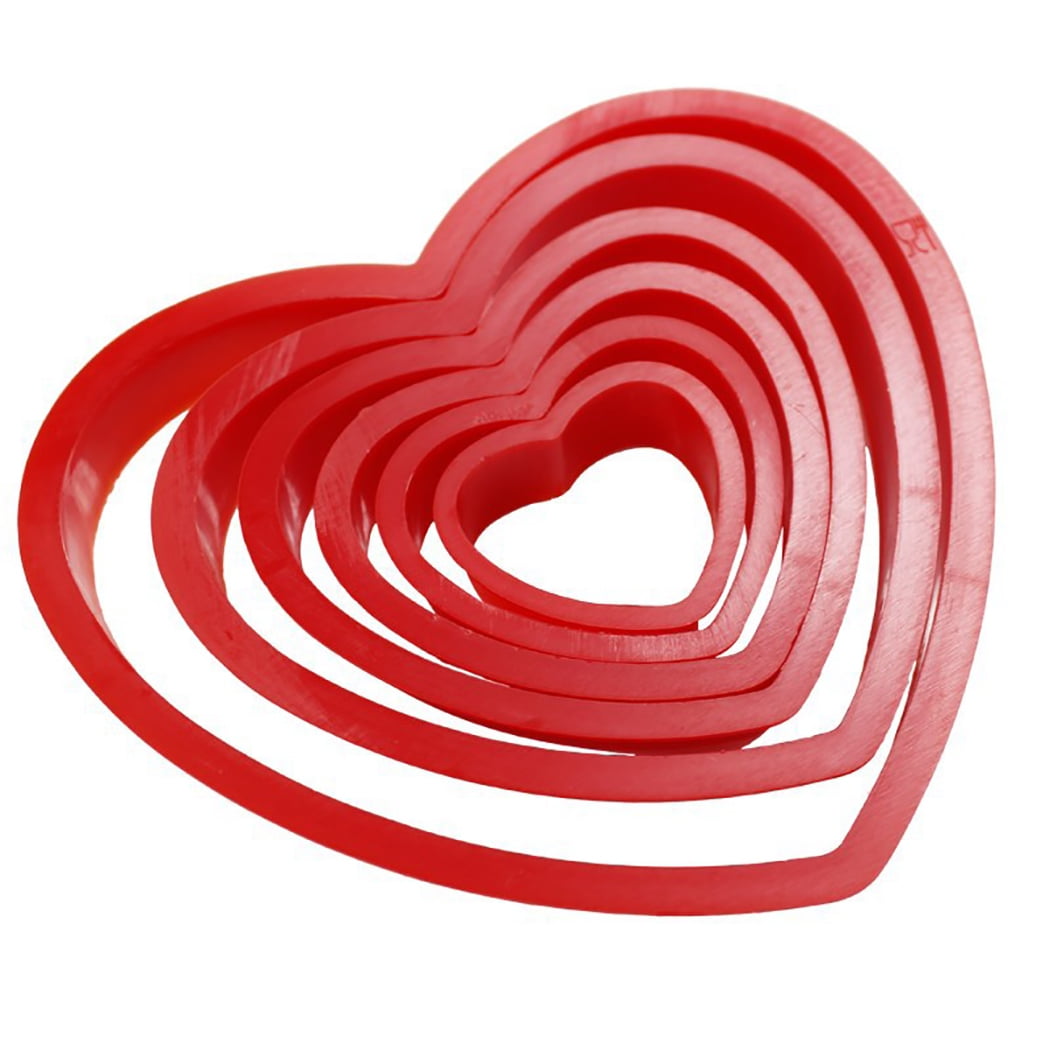 Click here for Coofit 6pcs Cookie Cutter Creative Cute Heart Shap... prices