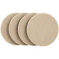 Super Sliders, Furniture Sliders, 5 inch Round Felt, Beige, 4 Pack ...