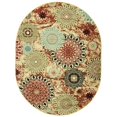 Well Woven Barclay Delilahs Place Floral Suzani Area/Oval/Round Rug ...