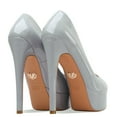 Danielle - Women's Classy & Elegant Peep Toe Pumps with 6" Stiletto ...