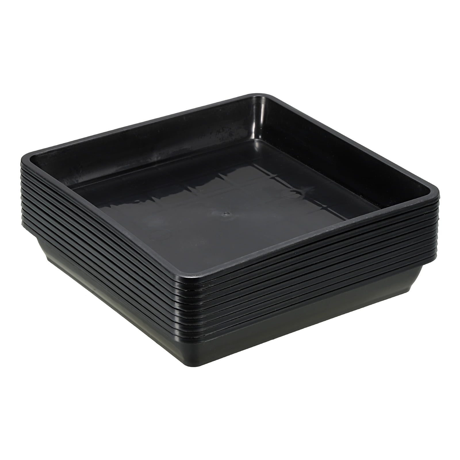 Click here for Unique Bargains Plant Saucers 6 Inch  10 Pack Squa... prices