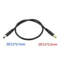 YIEMEEN Power Adapters Extension Cord 5.5x2.5mm Male To Male For 5.5x2 ...
