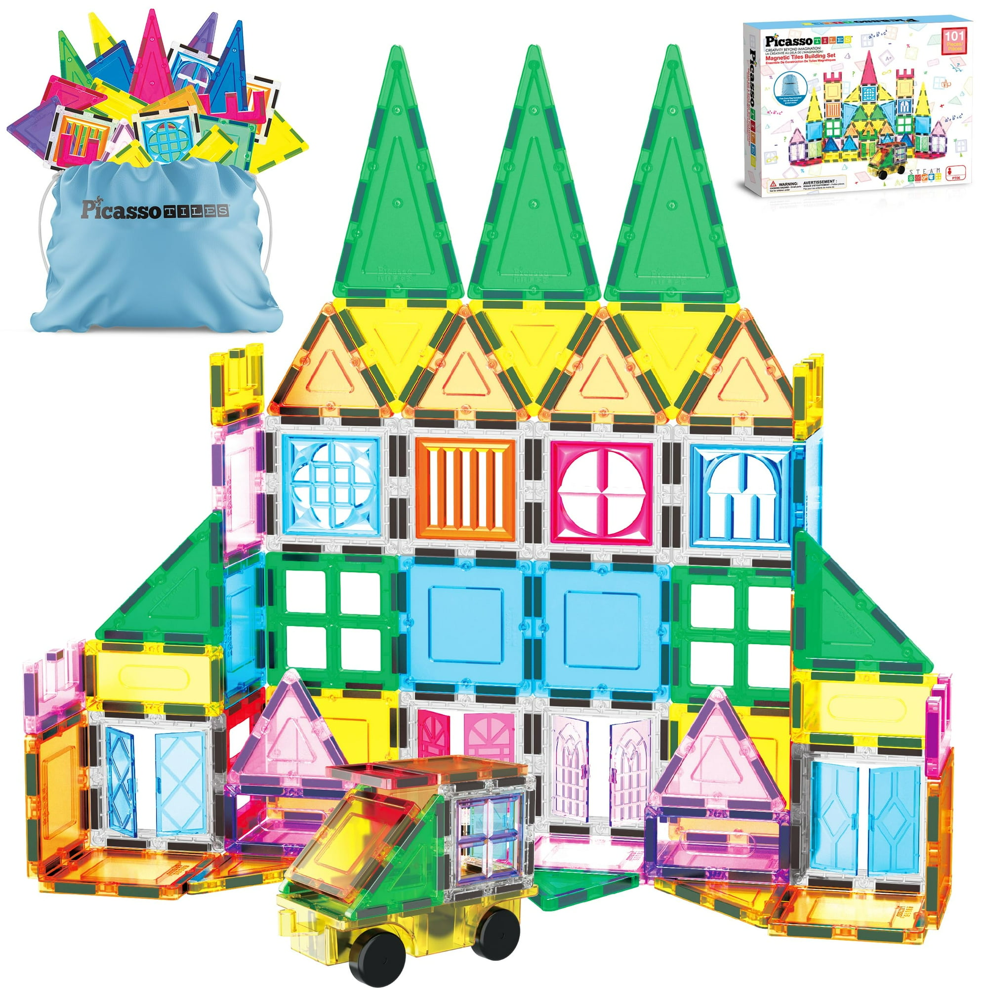 Click here for Picasso Tiles Picassotiles 101 Piece Magnetic Tile... prices