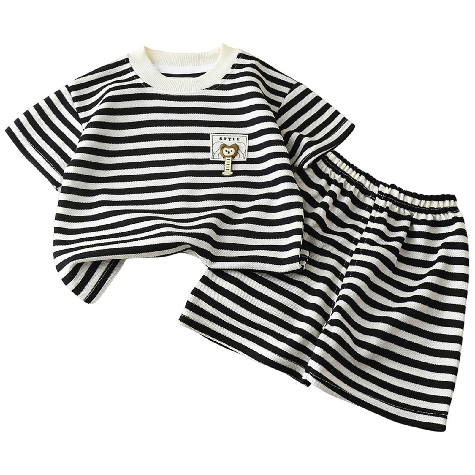 Click here for Dmqupv Baby Outfit Boy Childrens Short Sleeved Set... prices