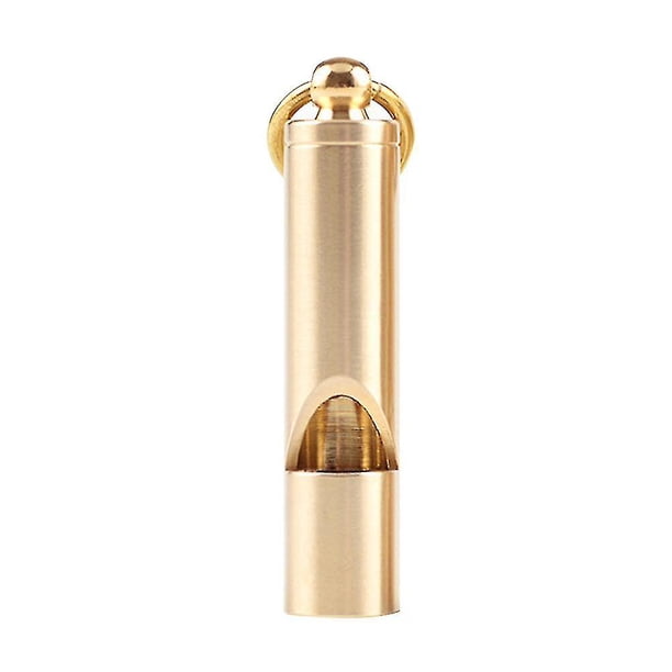 Brass Whistle Emergency Survival Whistle With Key Ring Chain For ...