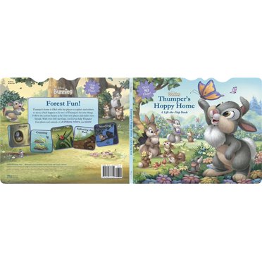 Disney Bunnies: Thumper and His Friends (Board book) - Walmart.com