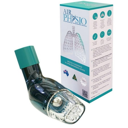 AirPhysio Natural Lung Expansion and Mucus Clearance Device, Breathing ...