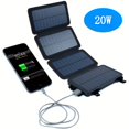 1pc Portable Solar Panel Outdoor Travel USB Power Charger for Emergency ...