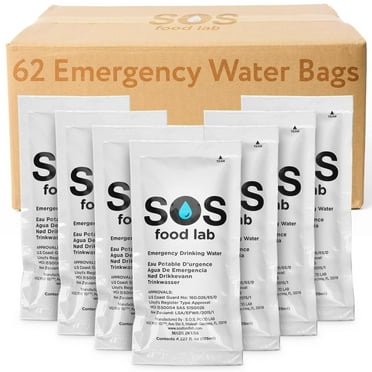 (5) SOS Rations Emergency Food Bars - Survival Kit, 3600 Cal ...