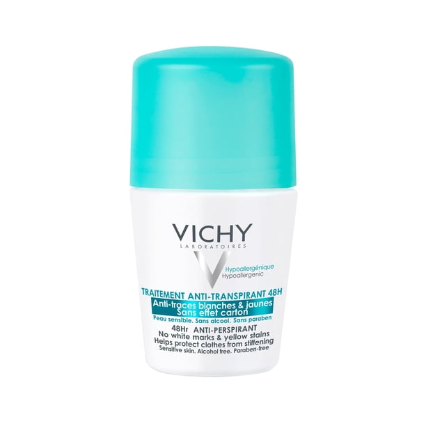 Vichy Homme - Desodorante antitranspirante, antimanchas en Roll-On ...