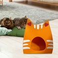 EHJRE Cat House Sturdy Foldable Cat Hut Privacy Cave 15.75inchx11 ...