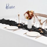 20 Pack Cheesecloth Table Runner 20 x 120 Inch Boho Gauze Table Runner ...