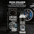 Iron Eraser Rust Remover Spray, Iron Powder Remover Spray for Car ...