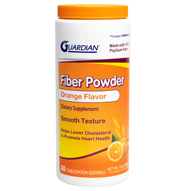 Leader Daily Fiber Powder, Orange Smooth Flavor, 10 oz - Walmart.com