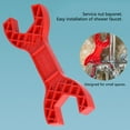 Double Headed Wrench Levelling Tool Bath Tap Turn Ranging Installation ...
