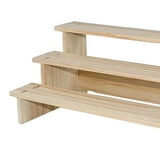 Segolike Wood Display Riser Stand Wooden Display Shelf Multilayer ...