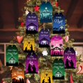 120pcs Christmas Paper Gift Tags Nativity Present Tags with String ...