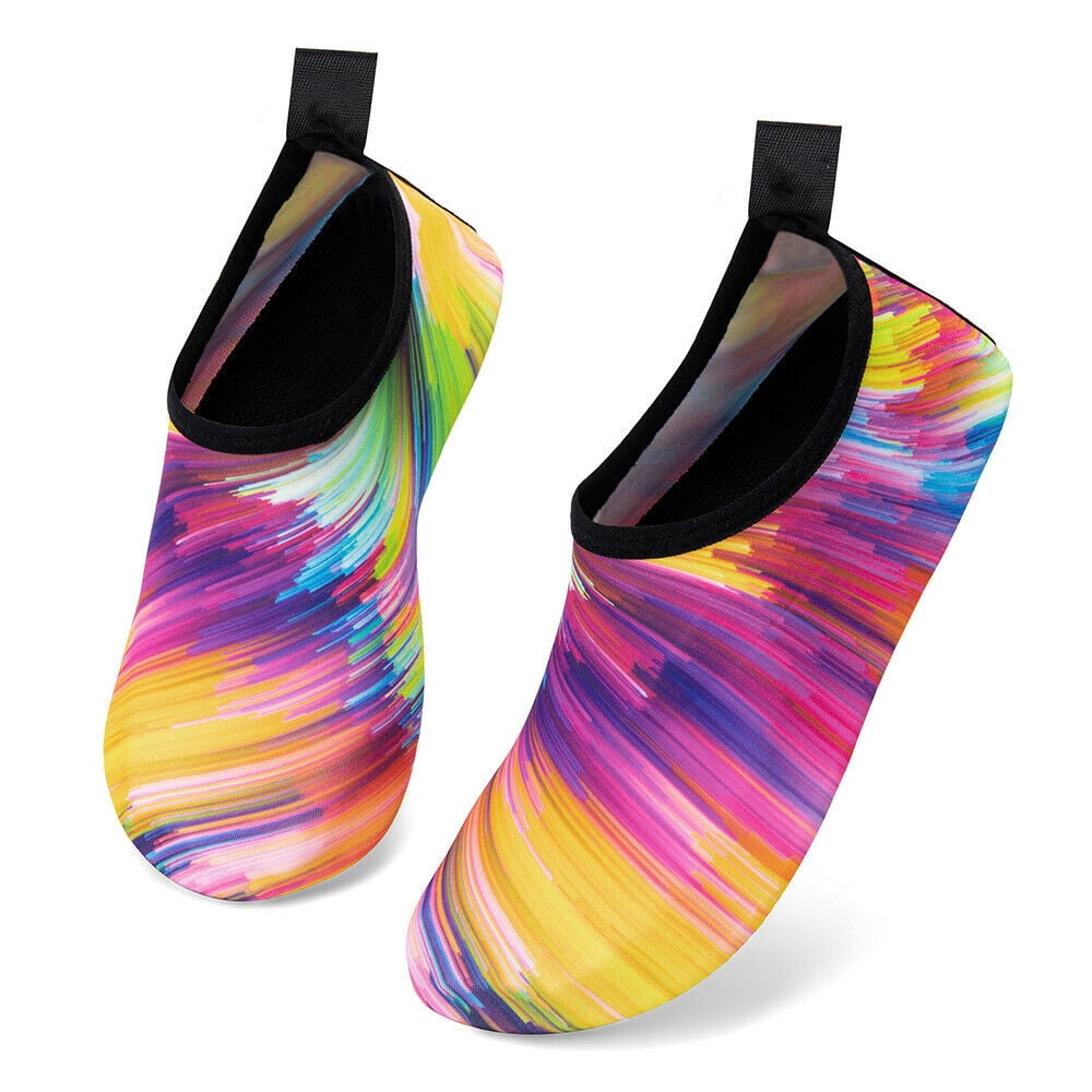 Women's Men Barefoot Quick-Dry Water Socks Slip-on Swim Shoes for ...