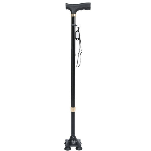 Walking Stick, Cane, Height Adjustable Cane Cane With T Handle Folding ...