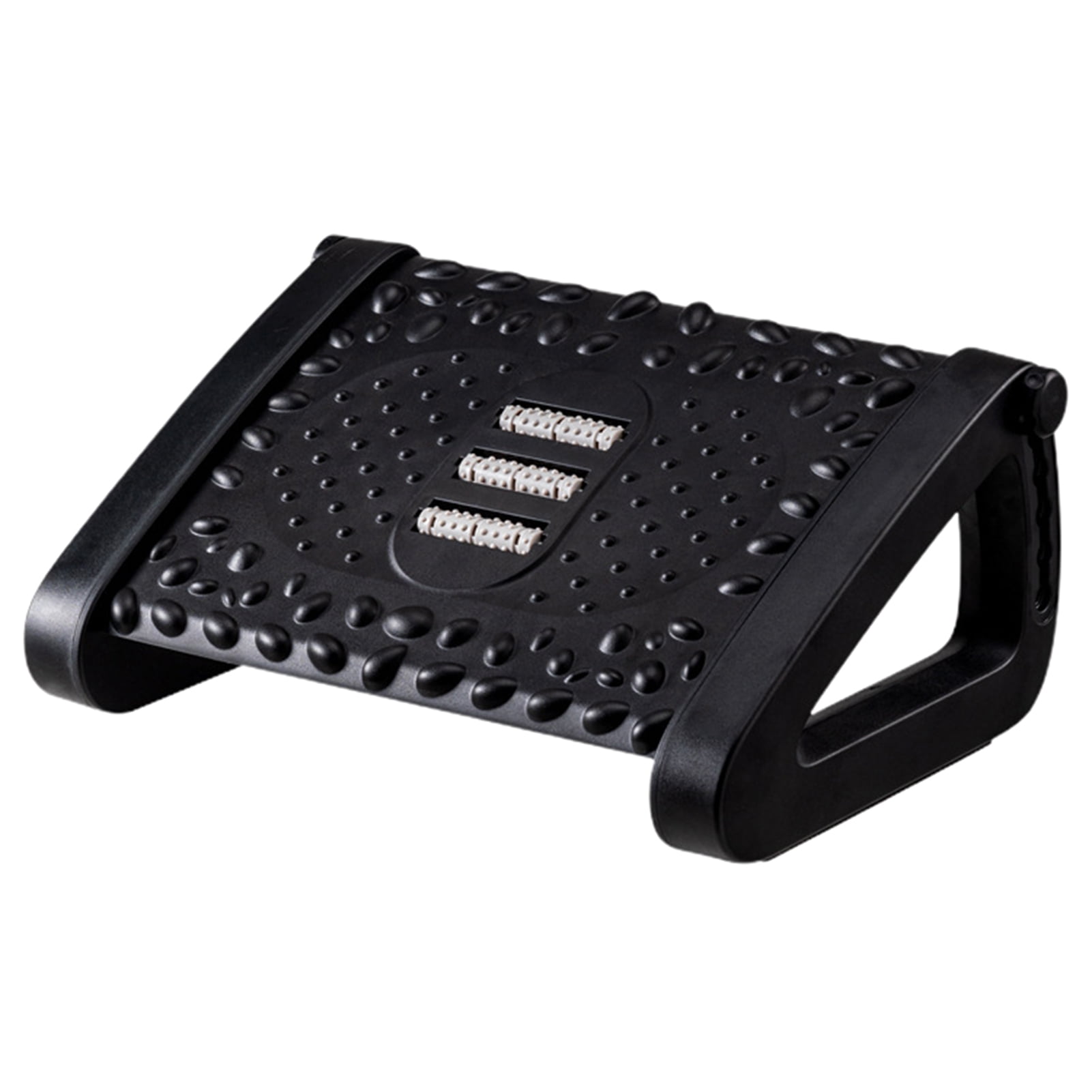 Washranp Height Adjustable Footrest with Massage Surface Under Desk ...