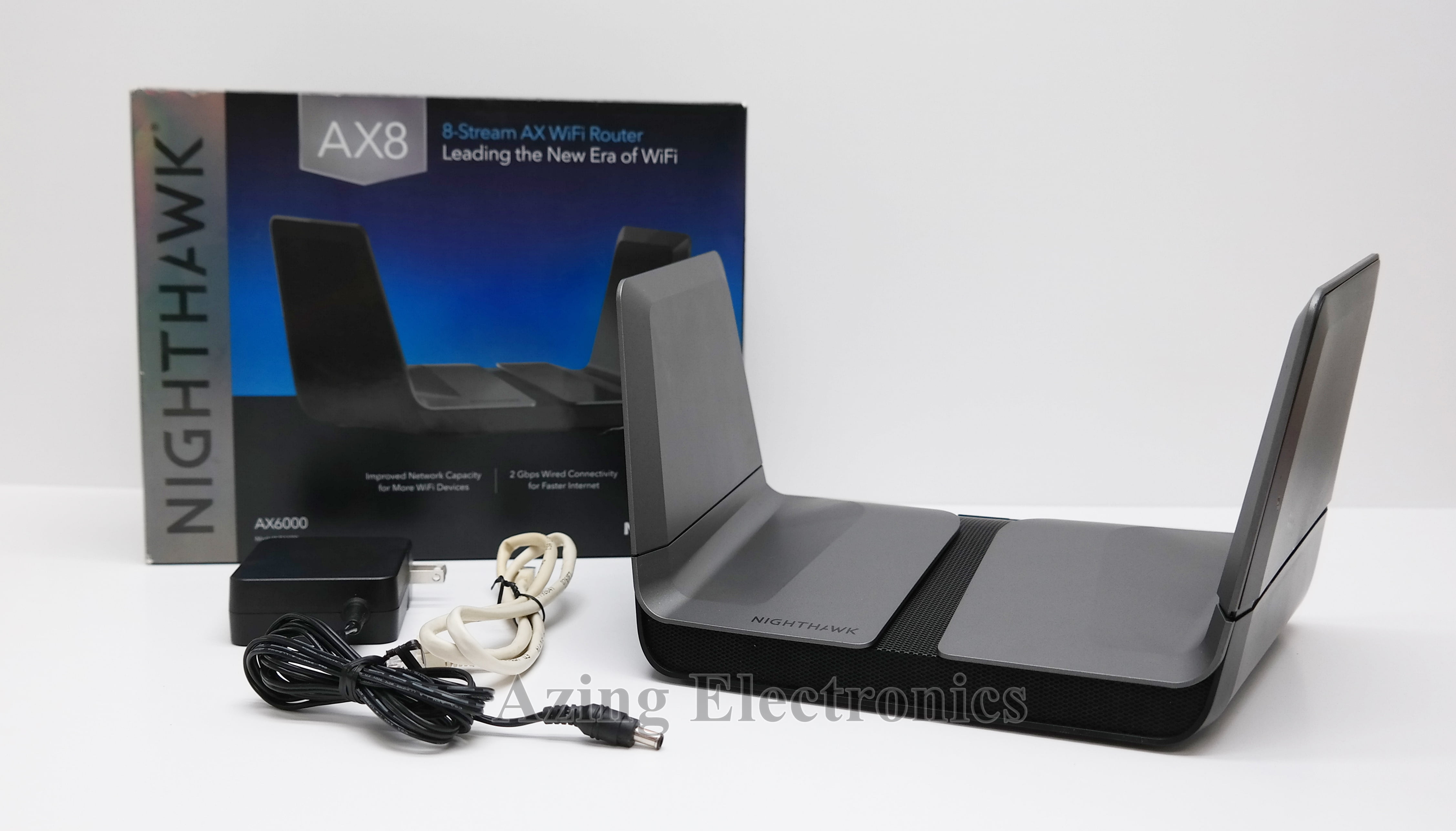 USED NETGEAR Nighthawk AX8 AX6000 8-Stream WiFi Router RAX80 - Walmart.com