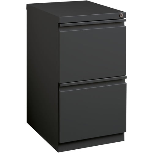 Lorell File/File Mobile Pedestal - 15" x 19.9" x 27.8" - 2 x Drawer(s ...