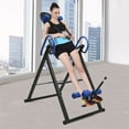 Inversion Table Teeter Stretcher Machine Therapy Ankle Back Pain Relief ...
