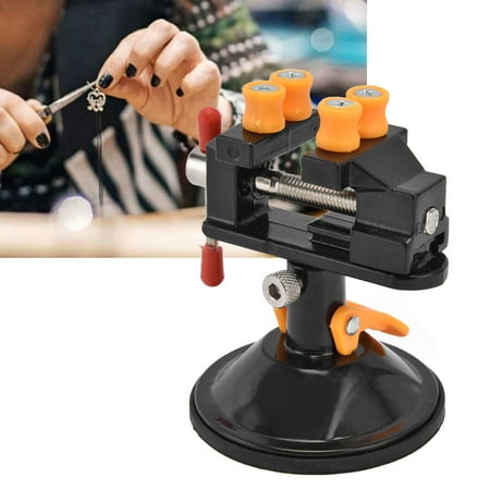 Octpeak Suction Cup Vise Clamp,360 Degree Universal Rotation Bench Vise ...