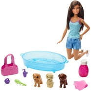 Free Shipping! Barbie Glam Pool Party Playset with Themed-Accessories ...