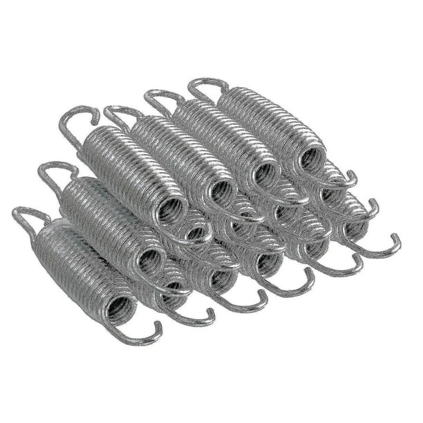 Set Of 15 Trampoline Replacement Springs, Heavy-duty Galvanised ...