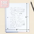 ONAVIA 1 Subject Notebook, 3 Pack, ‎9”×11”, College Ruled Spiral ...