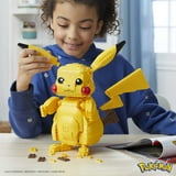 MEGA Pokemon Pikachu Construction Toy Set - 12 Inch Articulated Jumbo ...