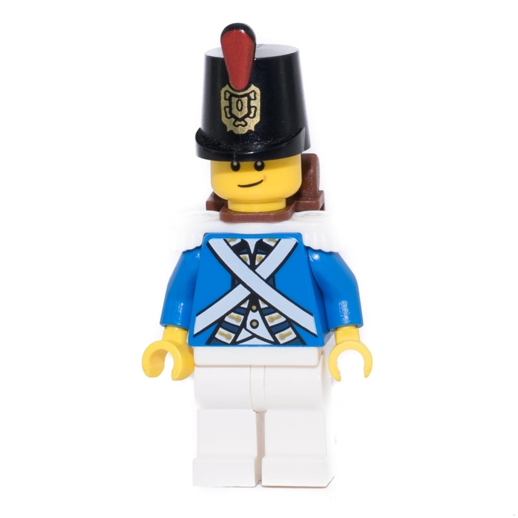 Lego Pirates III Bluecoat Soldier 2 - Lopsided Smile Minifigure ...