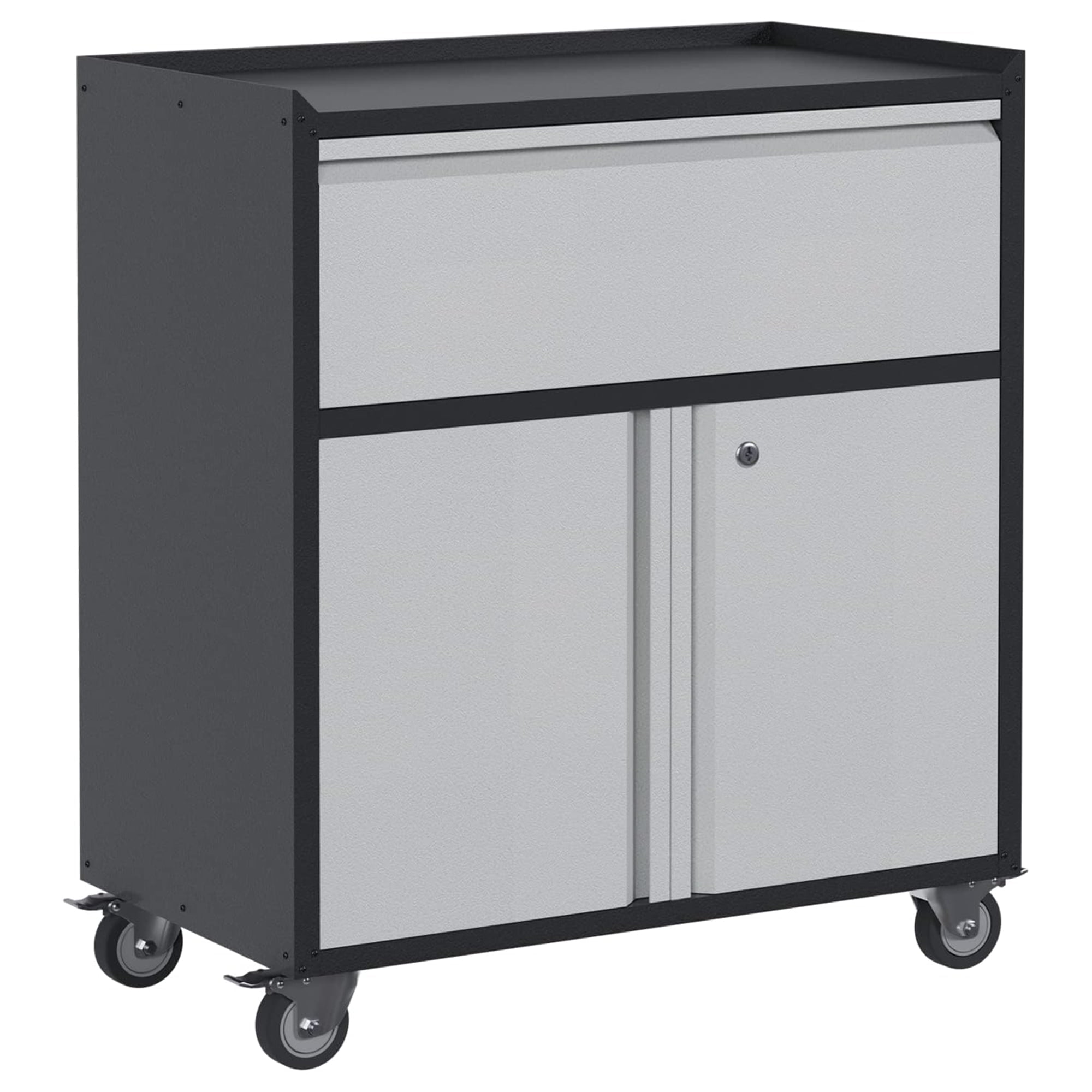 Click here for Aobabo Steel Lockable Wheeled Storage Cabinet W/Dr... prices