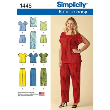 Simplicity Sewing Pattern R11453 (9542) - Misses' Dresses, Size: A (8 ...