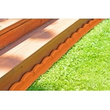 Trim Free Landscape Edging 20' Interlocking Adjustable Brick Sections ...