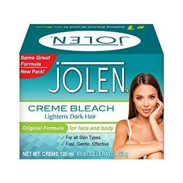 Jolen Creme Bleach Original for Body and Face Hair, 4 Oz - Walmart.com