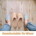OUNONA 6 Pairs Foldable Washable Indoor Slippers Multipack Unisex ...