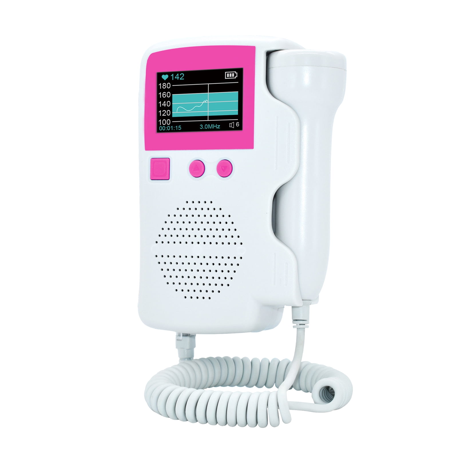 Home use Doppler fetal heart rate detector, 3.0MHz fetal heart rate ...