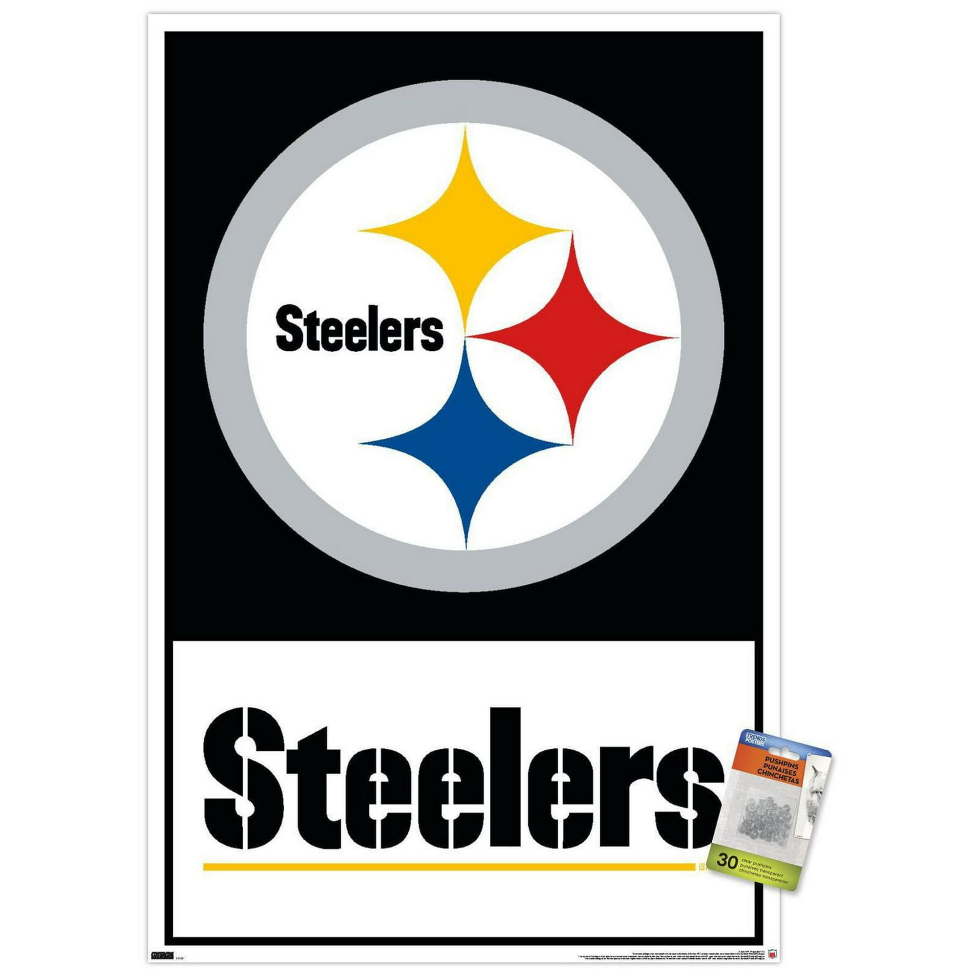 Click here for Trends International Nfl Pittsburgh Steelers - Log... prices