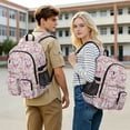 ALAZA Butterfly Print Student Backpack School Bookbag Large Laptop ...