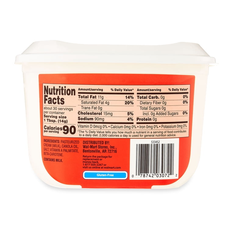 Giant Tub Of Butter