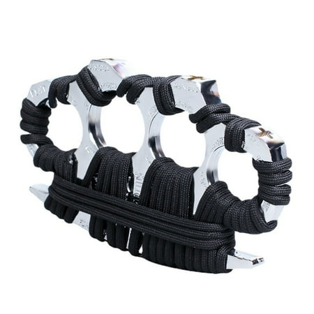 SICED Fighting Tools Four Finger Grip Thicker With Wrapped Rope For ...